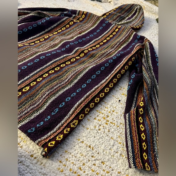 Source Unknown | Sweaters | Authentic Handwoven Baja Hoodie Aka Drug ...